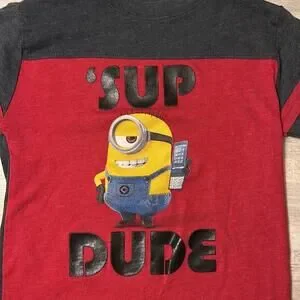 Shirts & Tops | Euc Despicable Me Sup Dude Minions Tee | Poshmark